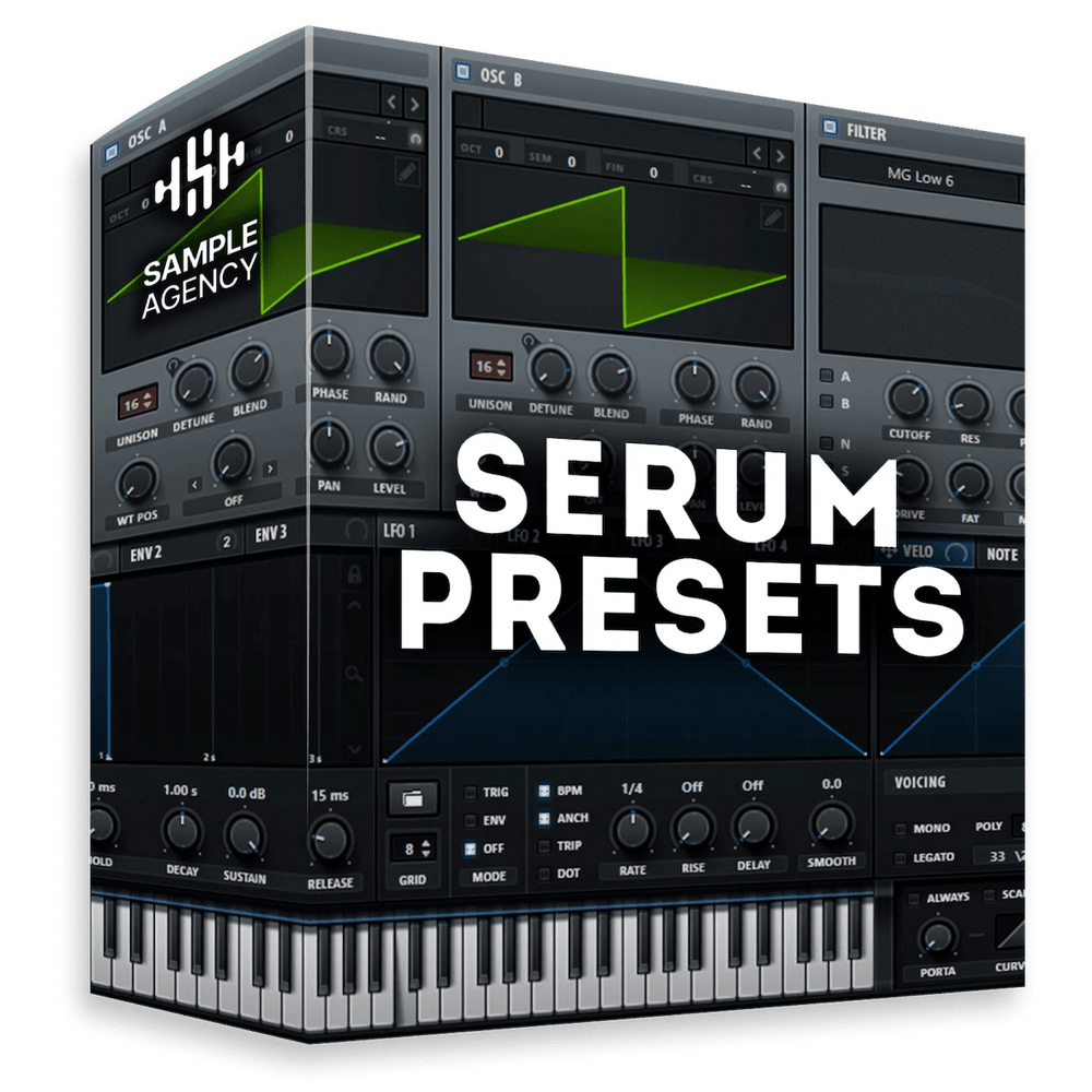 Sample Agency - Royalty Free, Studio Quality Serum Presets & Samples